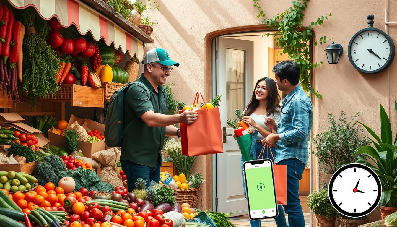 Start a grocery delivery service in Italy