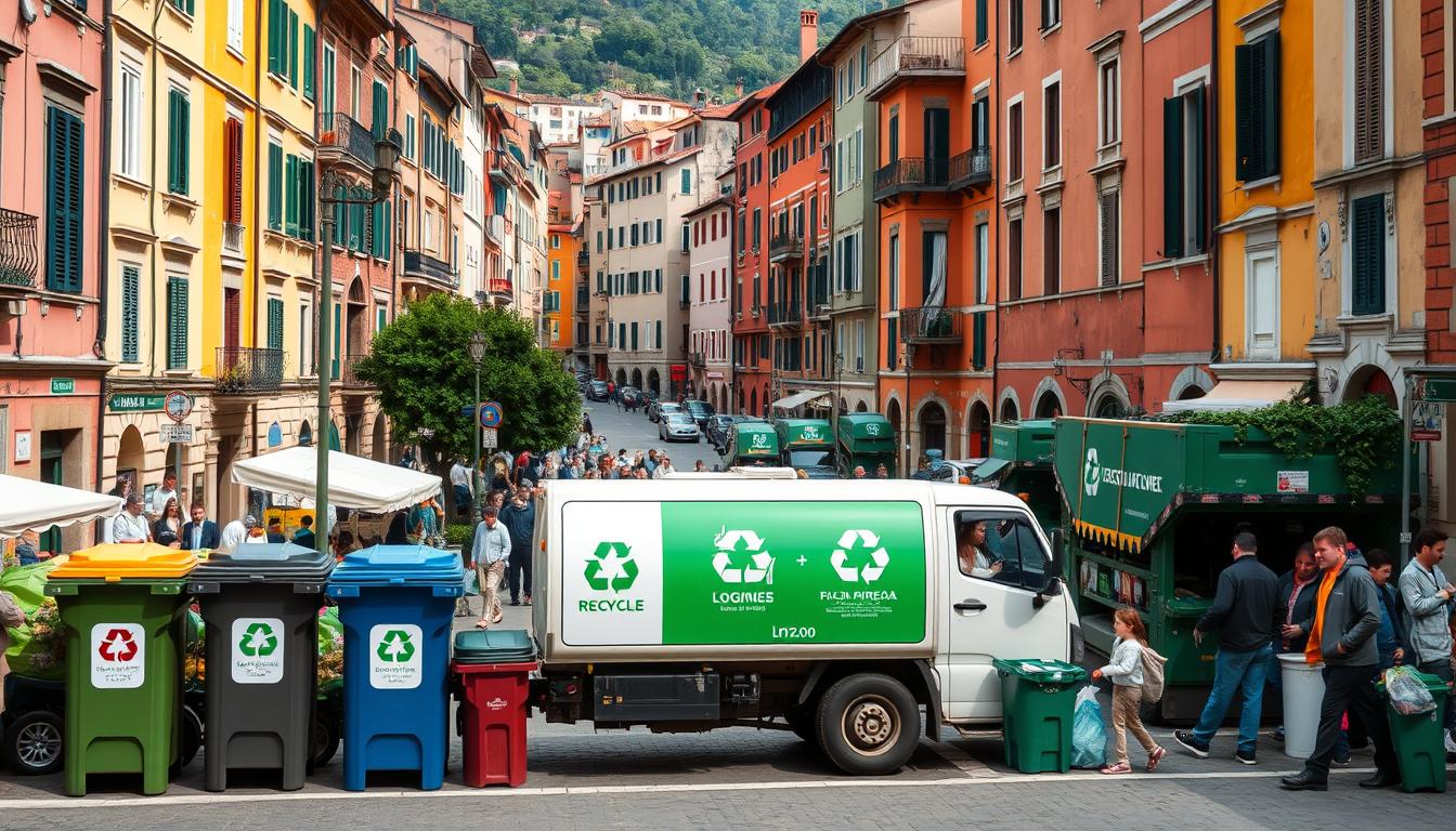 Start a waste management business in Italy